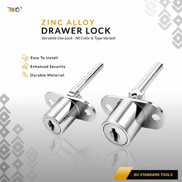 Promo Kunci Laci 3 Titik Penguncian Lemari Furnitur Arsip Meja Cabinet ...