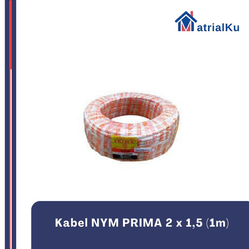 Kabel NYM Prima | Kabel Putih Meteran - Shop | Tokopedia