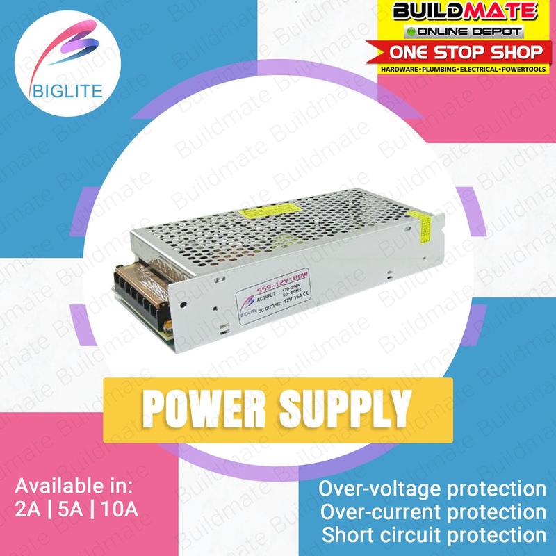 BIGLITE 12V LED Transformer Power Supply 2A | 3A | 5A | 10A SOLD ...