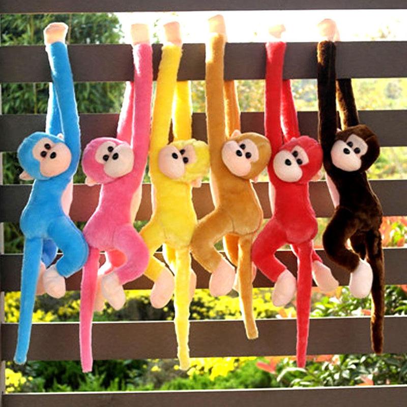 Mainan Boneka Monyet, Lengan Panjang, Plushies Gantung Comel - TikTok ...