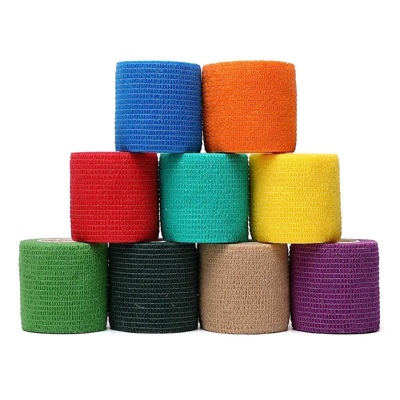 Wrist finger tape support perban olahraga cohesive bandage mencegah ...