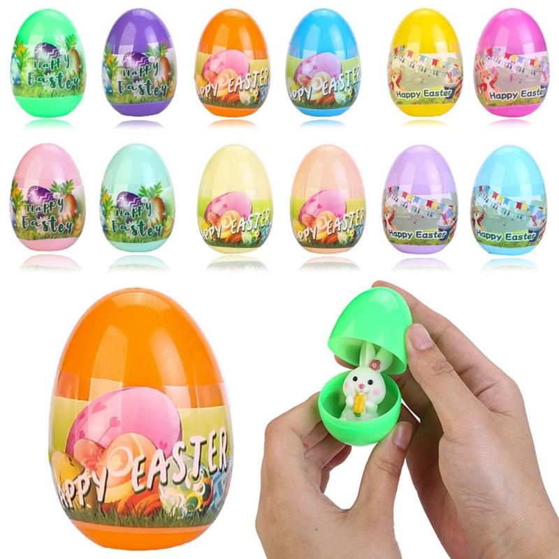 10PCS Funny Multicolor Easter Capsule Toys Random Filler Openable ...