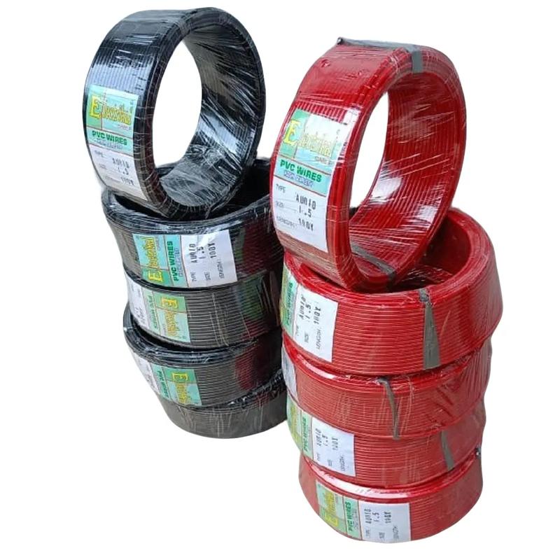 Kabel Listrik Engkel Bulat 1.5mm Electrical PVC 1 Roll tembaga - Shop ...