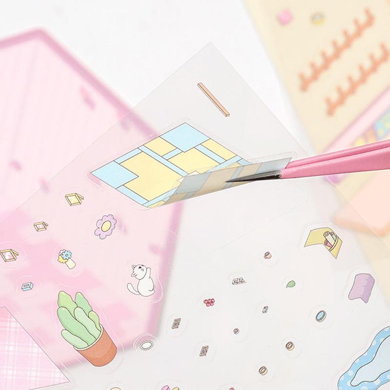Customizable Sticker Interactive Diy Pasting Stationery Decorative ...