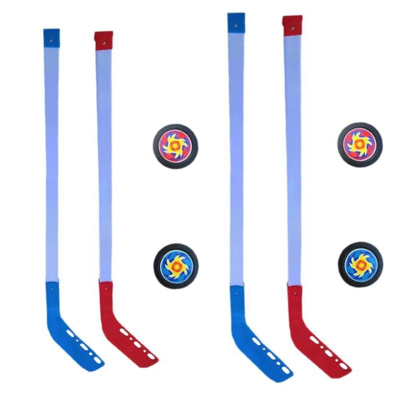 Hockey Stick and Ball Set Floor Hockey Set, Interactive Toy Portable ...