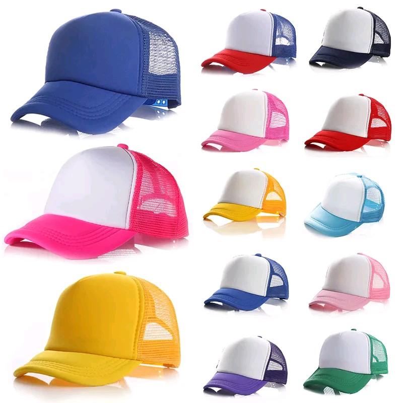 Sublimation Printable Net Cap Mesh Adjustable Trucker Cap - TikTok Shop ...