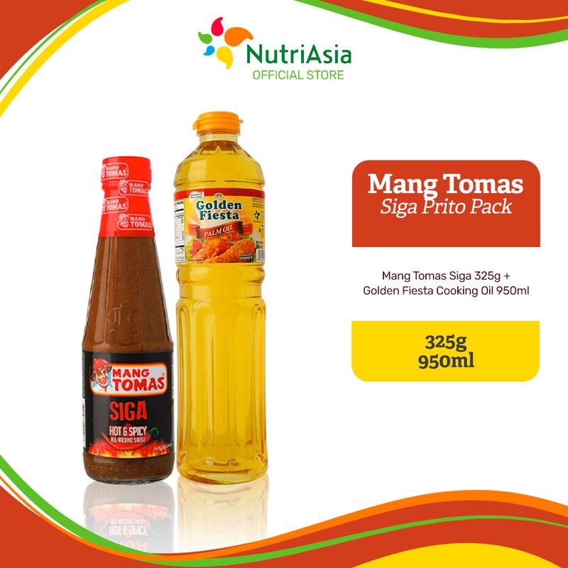 Mang Tomas Siga Prito Pack: Golden Fiesta Cooking Oil 950ml - TikTok ...
