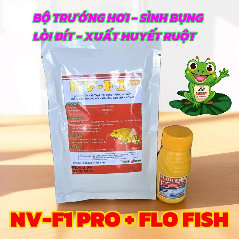 Bộ NV F1 PRO + FLO FISH : Trướng hơi - sình bụng - lòi hậu môn - TikTok ...