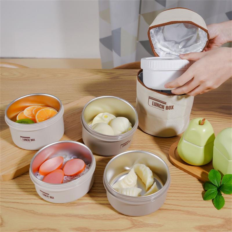 304 stainless steel lunch box microwave oven heating special - TikTok ...