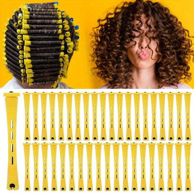 40pcs Premium Perm Rods Set for Natural Hair - Create Bouncy - TikTok ...