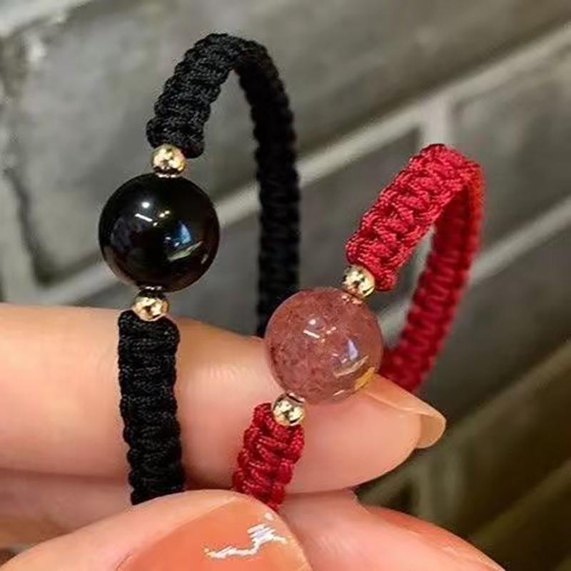 Gelang Tangan Strawberi, Manik Baru, Tenunan Wanita, Gelang Pasangan ...