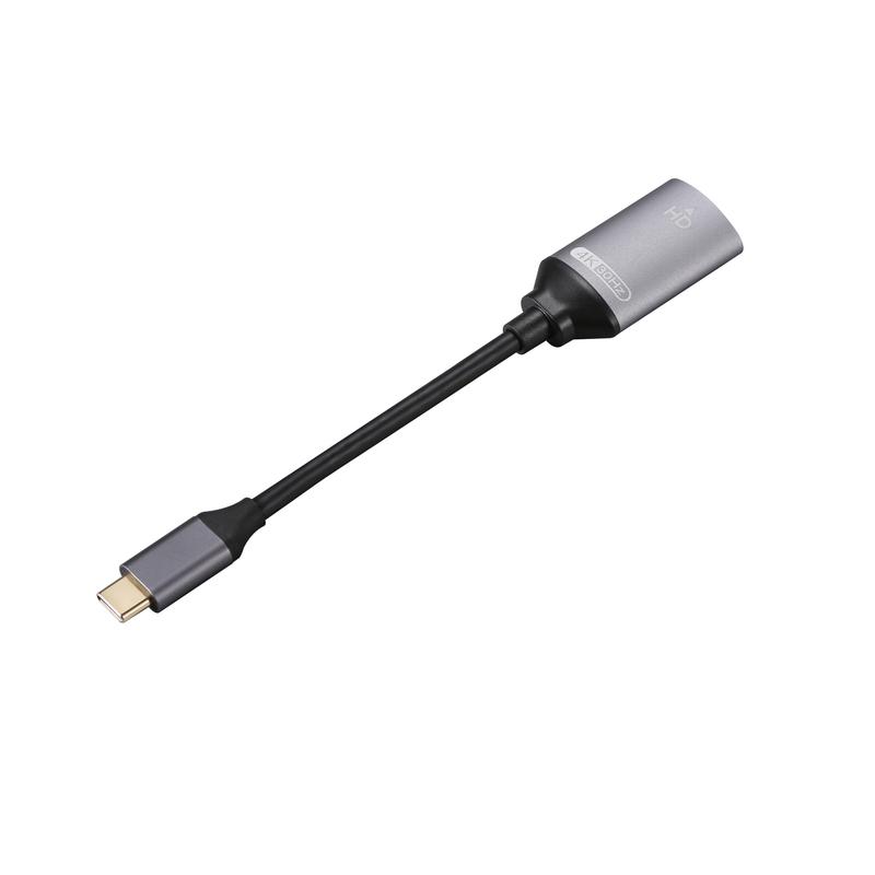 Kabel Penyesuai USB C ke HDMI, 4K, Kabel HD, untuk Tablet, Telefon ...