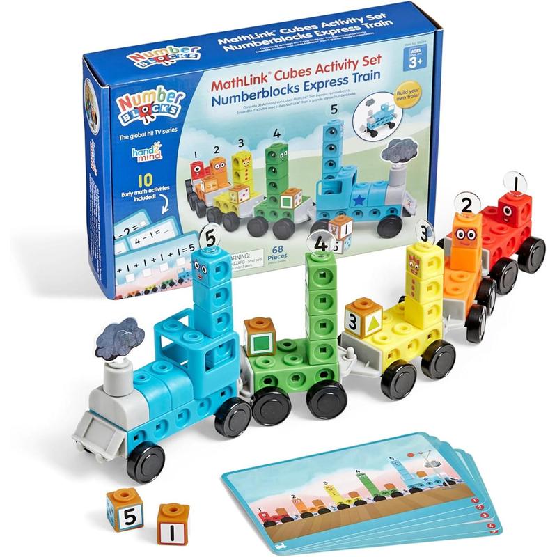 hand2mind Numberblocks Express Train MathLink Cubes Activity - TikTok Shop