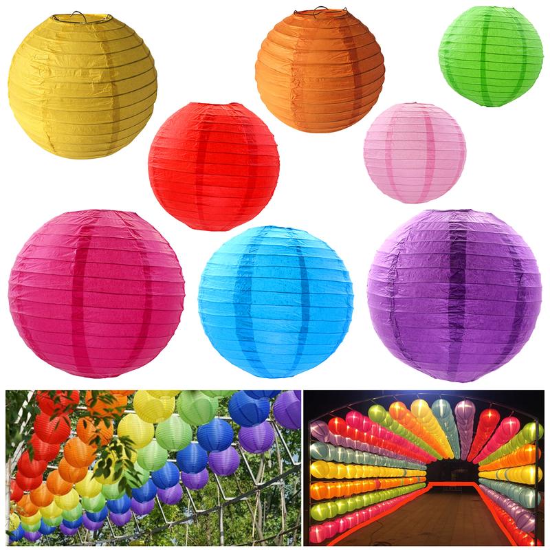 16Pcs Paper Lantern Chinese Style New Year Lanterns Pendant Decorative ...