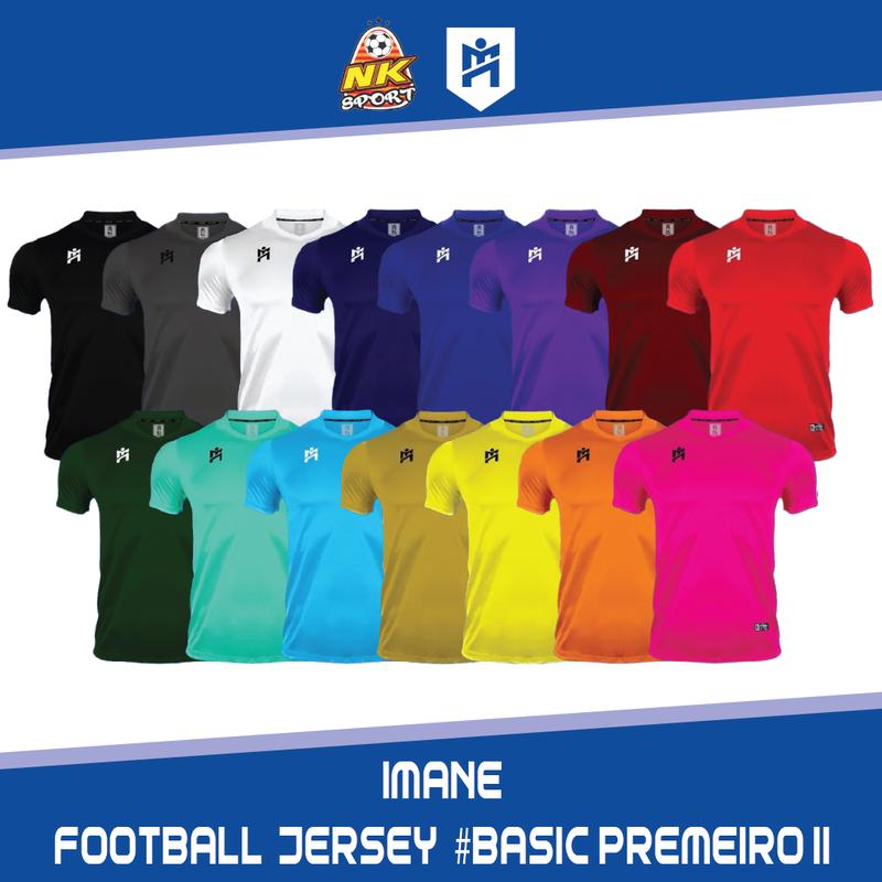IMANE เสื้อกีฬาไอมาเน่ (ไซส์ S/M/L/XL/2XL) รุ่น PRIMEIRO ll (เนื้อผ้าทอ ...