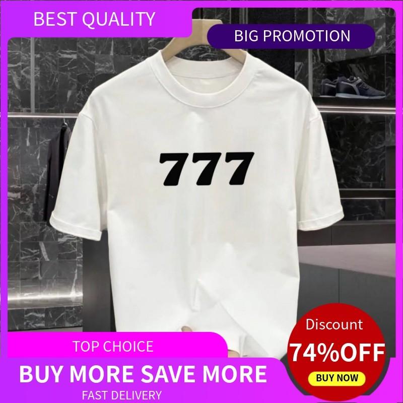 [Ready Stock] Number 777 Sport T-shirt Unisex Short Sleeves Lengan ...