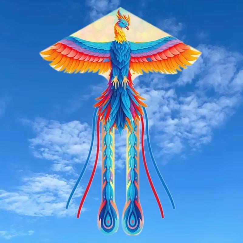 New Easy To Fly Large Delta Kite 100 Meter Kite String Children Gift ...