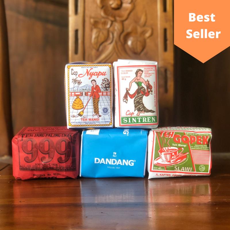 Paket 5 Teh Khas Solo | 999 NYAPU DANDANG SINTREN GOPEK - Shop | Tokopedia