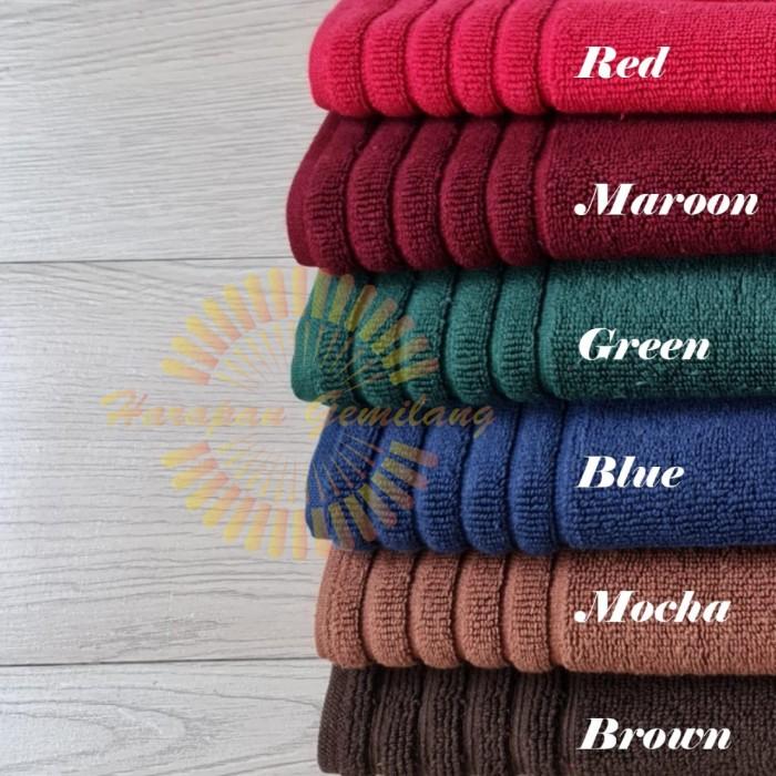 KESET KAKI HANDUK HOTEL INVICTA 40x60 POLOS TEBAL SERAP AIR - Shop ...