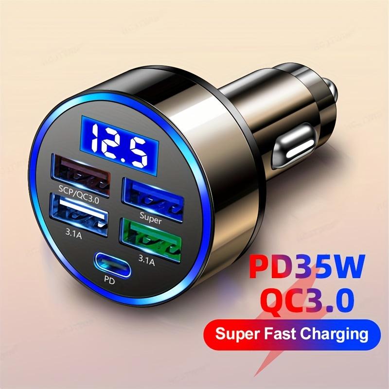 New car phone charger with super fast charging head, four port - TikTok ...