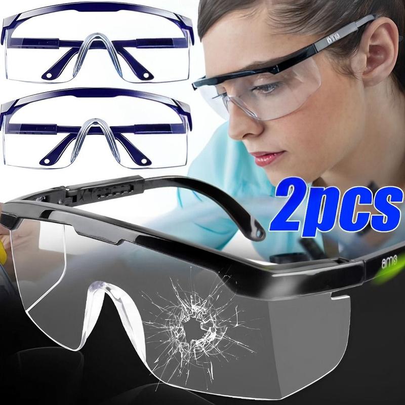 3PCS Simple Wind Dust Protect Goggles Anti-Splash Eye Protection ...