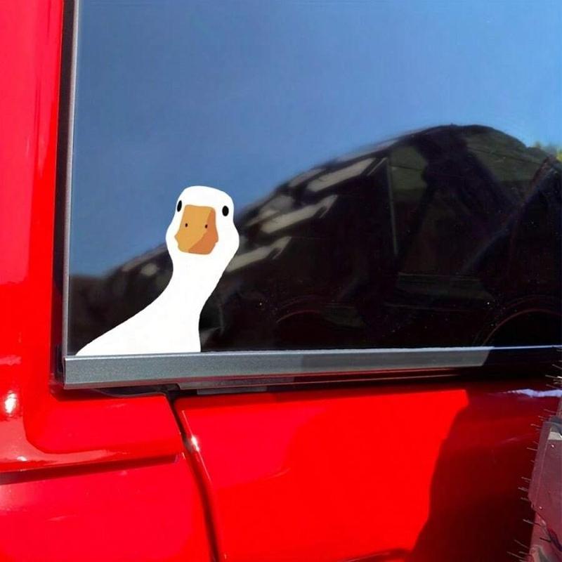 1pc Car Sticker Duck Cute Auto Truck Outdoor Window Decals - TikTok Shop