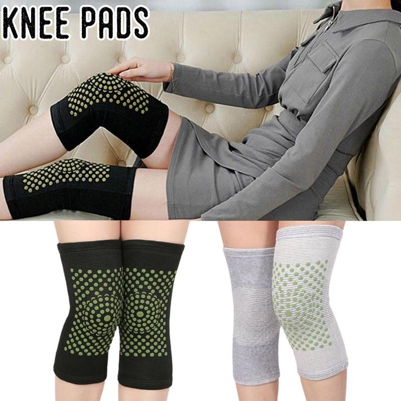 2PCS Heating Knee Pads Knee Brace Warm Breathable Leg Warmer - TikTok ...
