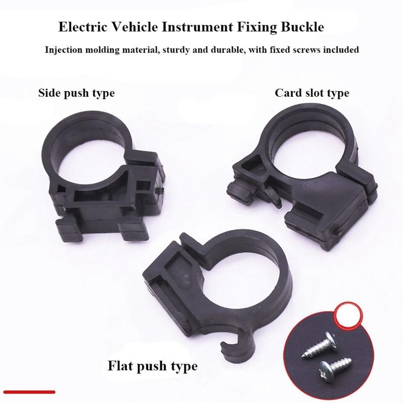 1pair High Quality Black Plastic Instrument Clip Plastic 3 Styles ...