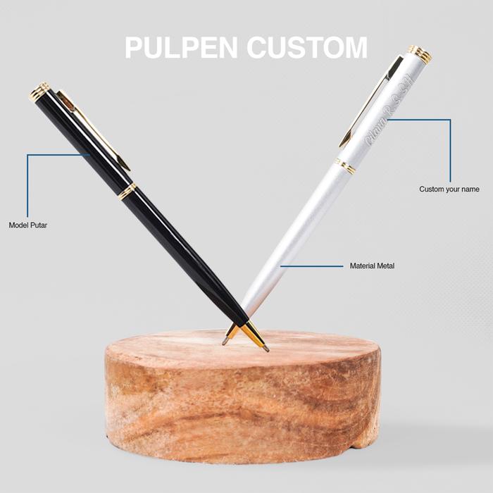 Promo Prodigo * Pulpen metal eksklusif Aru | pulpen grafir nama logo ...