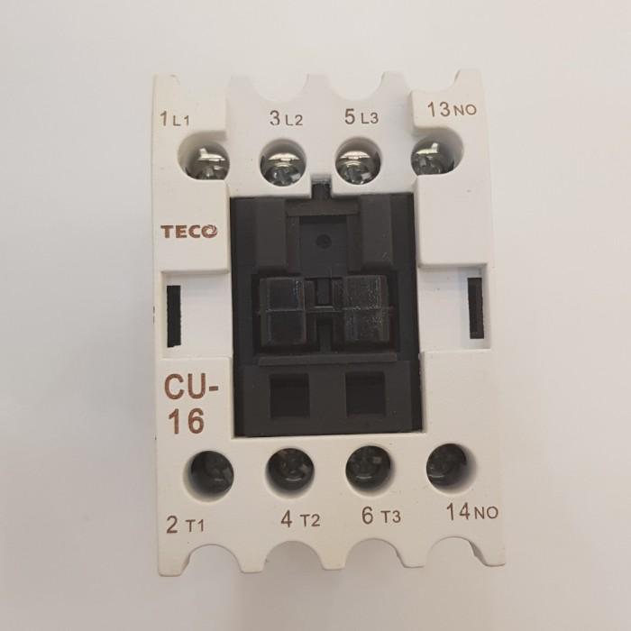 TECO CU-16 / CU16 / CU 16 CONTACTOR KONTAKTOR 220V 220VAC - Shop ...
