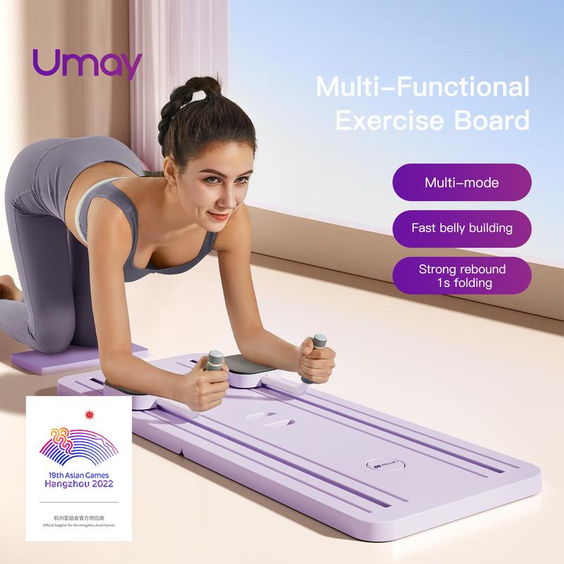 Multi-functional Ab Exercise Board,Foldable Home Pilates Reformer ...
