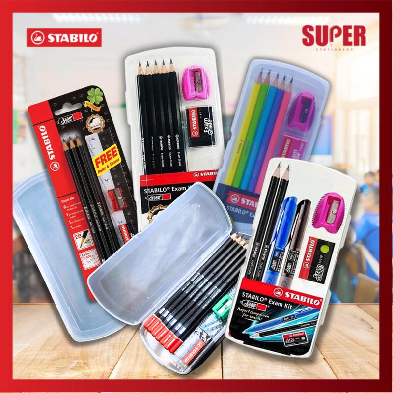 [Super Savers] Stabilo Exam Kit 2B Pencil Set with Pencil Bo - TikTok ...