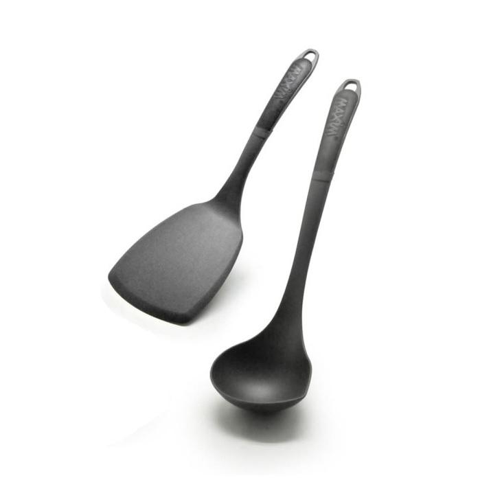 Maxim Utensil Pro 2pcs Spatula / Sutil Ladle Nylon Tahan Panas - Shop ...