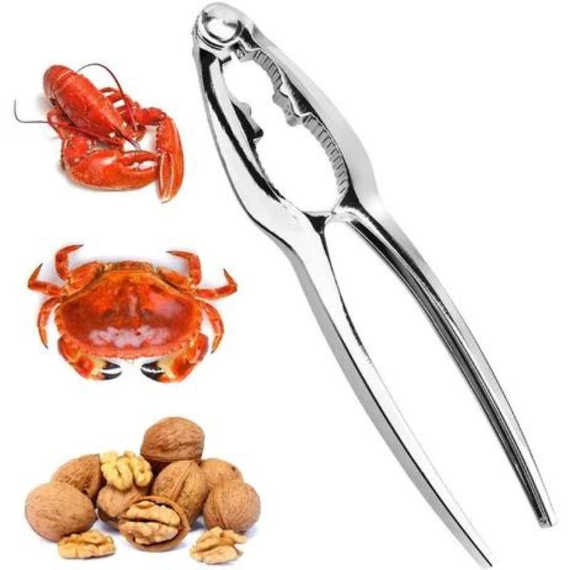 Tang Pemecah Kepiting Lobster Alat Penjepit Walnut Kacang Stainless ...