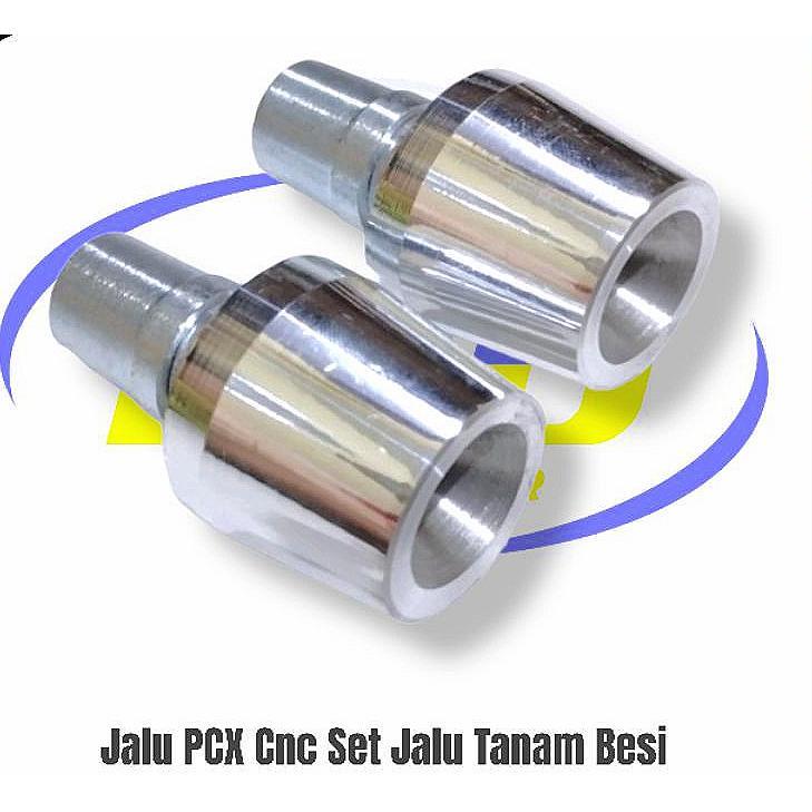 Jalu Stang PCX CNC Set Jalu Tanam Adaptor Besi Satu Set High - Shop ...