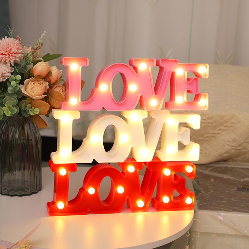 Creative Romantic Love Heart LED Lamp 3D Proposal Night Ligh - TikTok ...