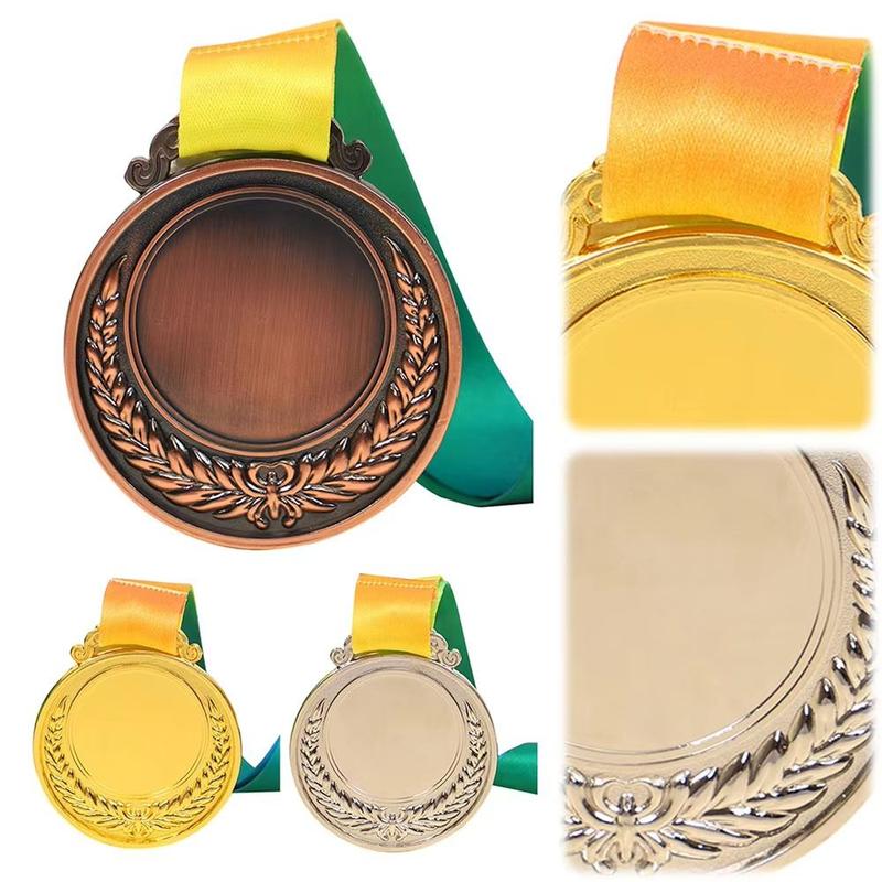 1Pcs Durable Dual-Sided Award Medal with Neck Ribbon //Bronz - TikTok ...