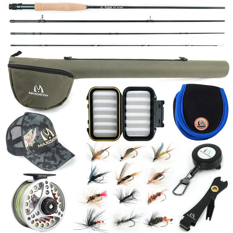 Maxcatch Extreme Fly Fishing Combo Kit 3/5/6/8 Weight, Starter - TikTok ...