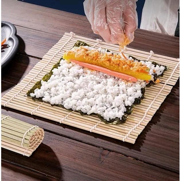 Sushi Roller Bamboo Sushi Rolling Mat Sushi Tools Bambu Penggulung ...