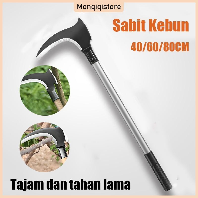 40cm Arit Rumput Baja Super Sabit Pertanian Berkebun Sabit Kecil Alat ...