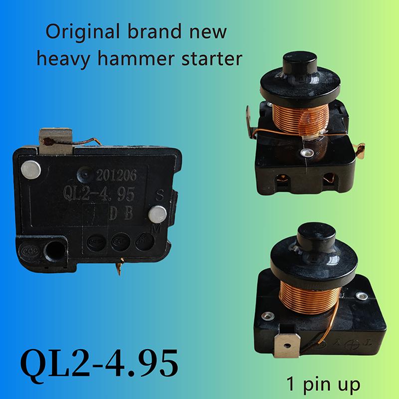 2Pcs QL2-4.95 QL2-7.0 QL2-1.60 Refrigerator Freezer Starter Heavy ...