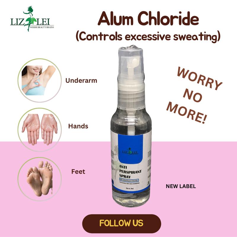 Anti Sweating Aluminum Chloride spray 50ml Body Care Comfort - TikTok ...