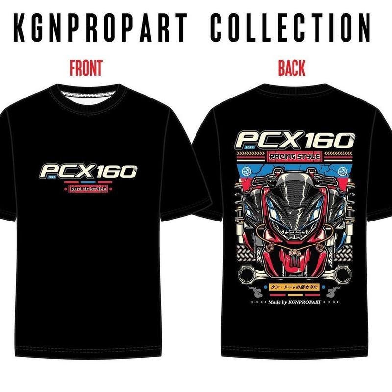 เสื้อยืด KGNPRO PCX160 สไตล์ Sublimation ผ้าไมโครโพลีเอสเตอร - TikTok ...