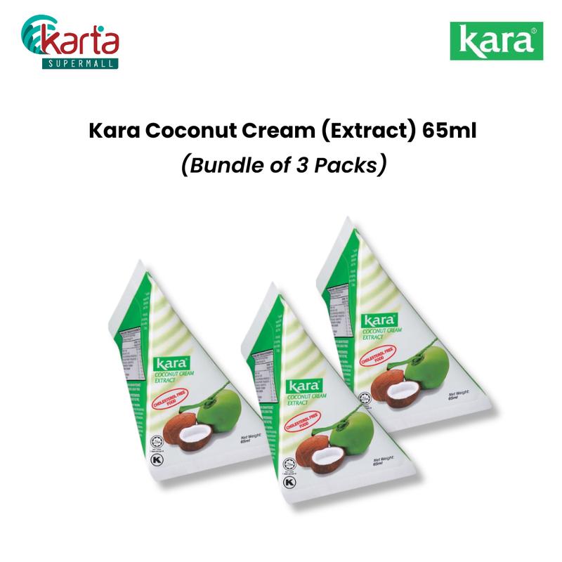 Kara Coconut Cream (Extract) 65ml x 3 units - TikTok Shop Malaysia