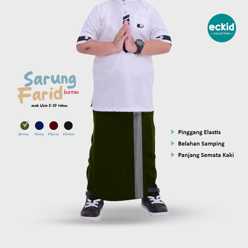 SARUNG INSTAN ANAK FARID / sarung sunatan anak model rok / sarung ...