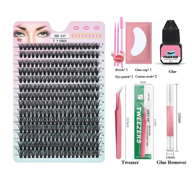 14 Rows 280 Clusters 10D 20D 30D 40D 50D Mix 9-16mm eyelash extent ...