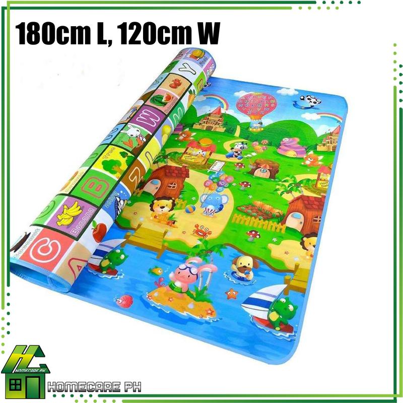 RANDOM DESIGN Dual Sided Children Mat Toddler's Educational Mat ...