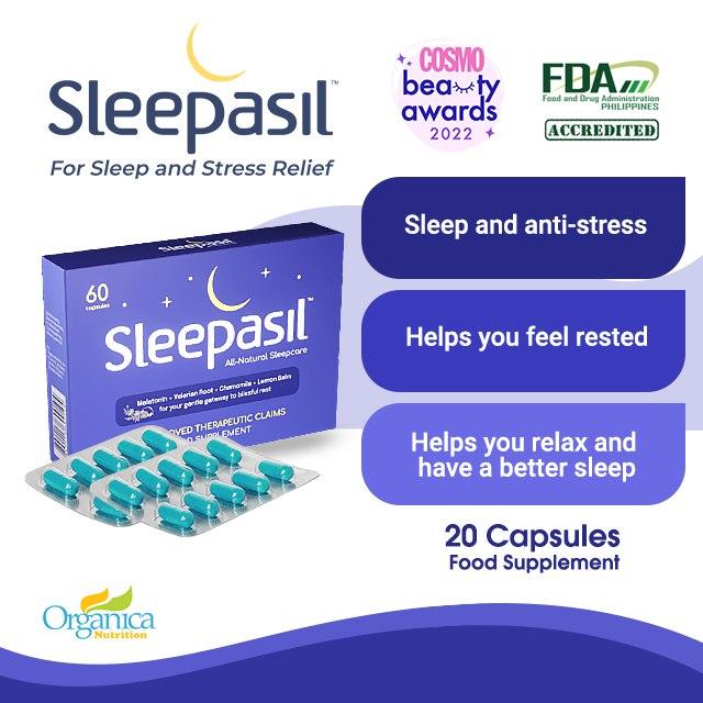 [For Sleep & Stress Relief] Sleepasil Melatonin Supplement (20 - TikTok ...