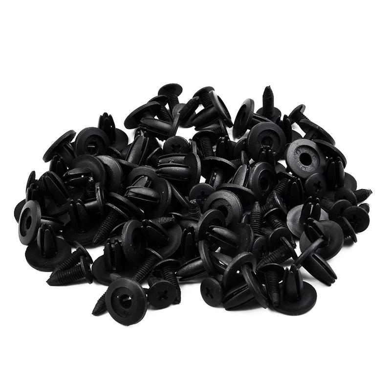 Bumper Pintu Kereta, 50 PCS, Skru Plastik Hitam, Tiada Tebuk - TikTok ...