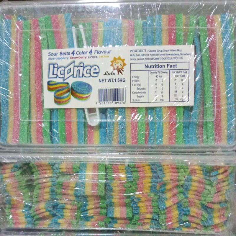 Kheian's Chicha Atbp.- Set F Licorice Rainbow & Strawberry Sour ...